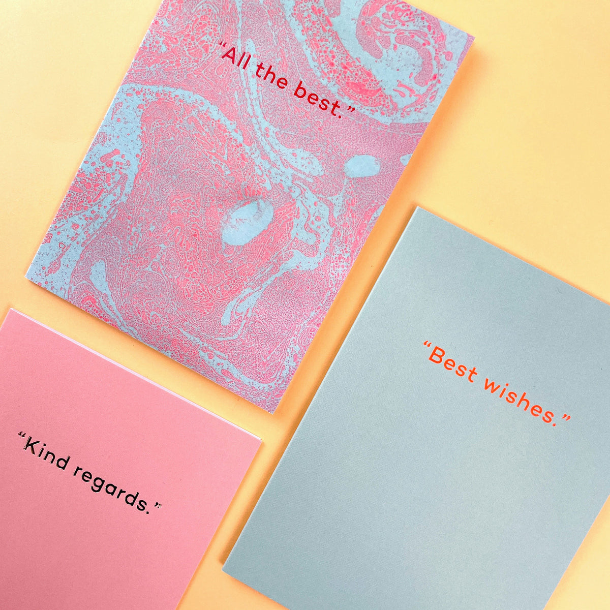 Sign off bundle - 3 cards | Mean Mail